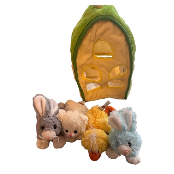 Unipak | Toys | Unipak Barn Farm Animal Bunny Duck Lamb Plush Stuffed ...